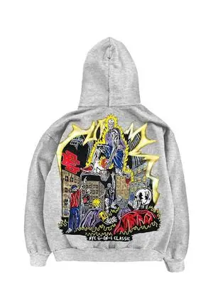 ERIC EMANUEL X Warren Lotas Jump Shot Hoodie - Grey