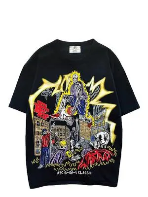 ERIC EMANUEL X Warren Lotas Jump Shot Tee Shirt - Black