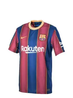 Nike Fc Barcelona 2020/21 Stadium Home Soccer Jersey - Deep Royal Blue Varsity Maize