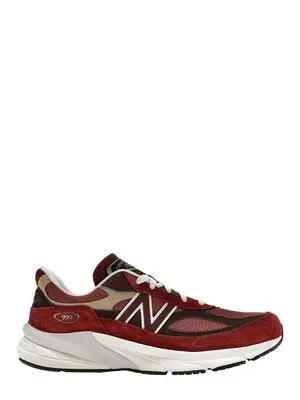NEW BALANCE 990v6 MiUSA Teddy Santisin Sneakers Burgundy/tan