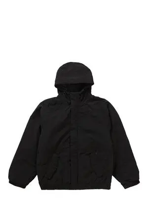 Supreme Needlepoint Hooded Jacket - Black