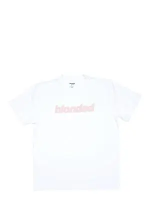 FRANK OCEAN Blonded Logo T-shirt - White/pink