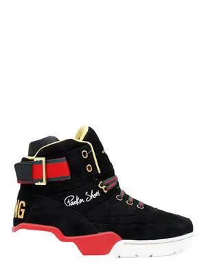 EWING ATHLETICS 33 Hi Sneakers - Black/red/grn