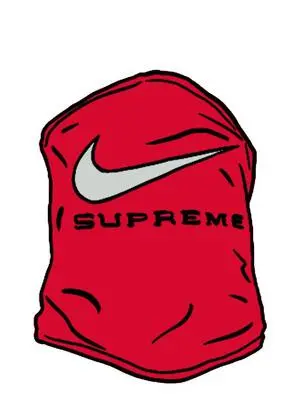 Supreme Nike Neck Warmer - Red