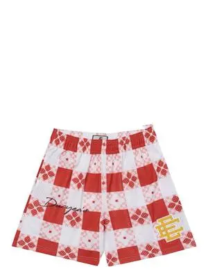ERIC EMANUEL Eric Emanuel X Duryeas EE Basic Short White/red/yellow