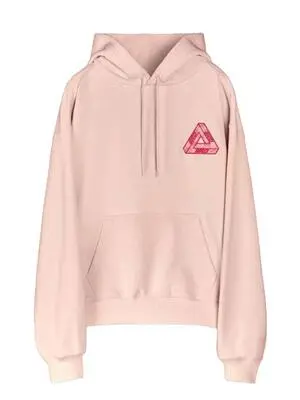 PALACE X Gucci Triferg Gg Patch Hoodie - Parfait Pink