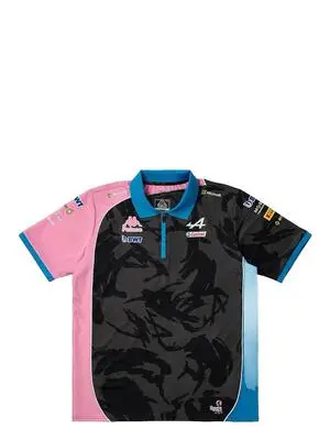 PALACE X Kappa For Alpine Tech Polo Shirt Night Desert Camo