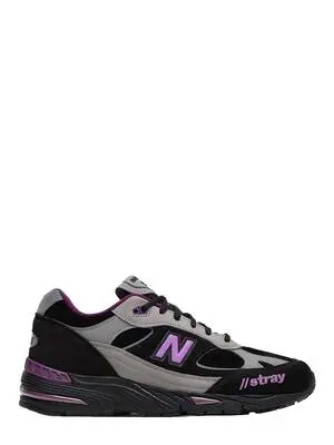 NEW BALANCE 991 Stray Rats Black/grey/pink