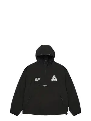 PALACE X Rapha Ef Education First Pullover Jacket - Black