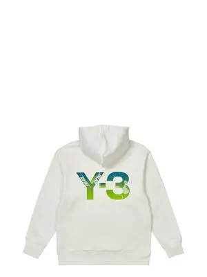 PALACE Y3 Logo Hoodie - White