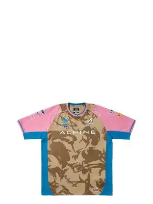 PALACE X Kappa For Alpine Driver Jersey - Desert Camo