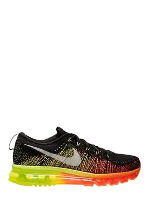Nike Flyknit Max Sneakers - Black/sail/atomic Orange