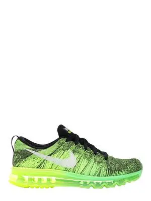 Nike Flyknit Max Sneakers - Black/volt/voltage Green