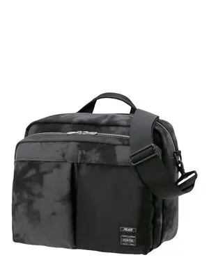 PALACE X Porter 2 Way Shoulder Bag - Black Wave Dye