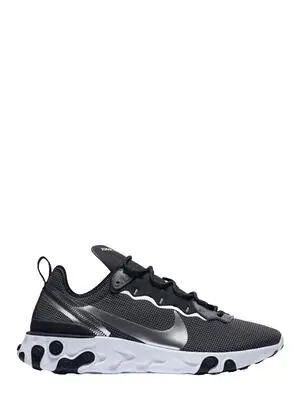 Nike React Element 55 Sneakers Black/grey/metallic Silver