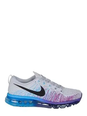 Nike Flyknit Air Max Sneakers Wolf Grey/black/court Purple