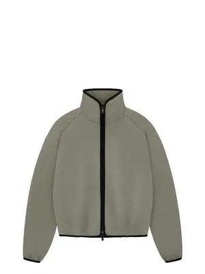 Fear Of God Athletics Suede Fleece Track Jacket - Clay