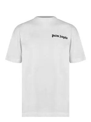 Palm Angels Basic Logo T-shirt - White