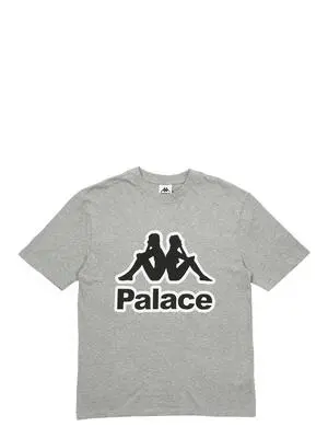PALACE X Kappa T-shirt - Grey Marl