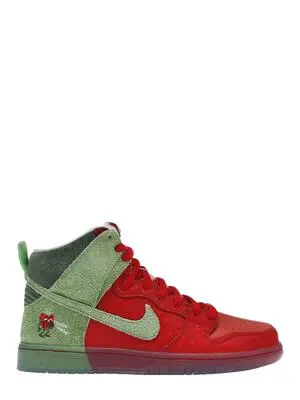 Nike Nike SB Dunk High Strawberry Cough Sneakers University Red/spinach Green/magic Ember