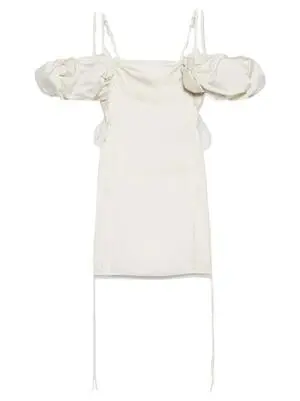 Jacquemus La Mini Robe Chouchou - Off White