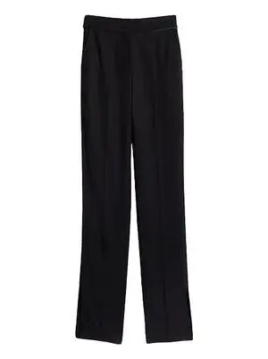Jacquemus Le Pantalon Tibau Slit Trousers - Black