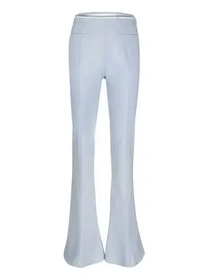 Jacquemus Wool-blend Flared Trousers - Blue