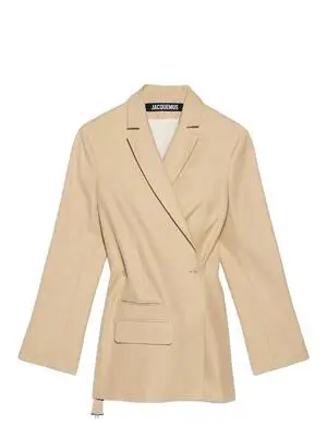 Jacquemus La Veste Tibau Blazer - Beige