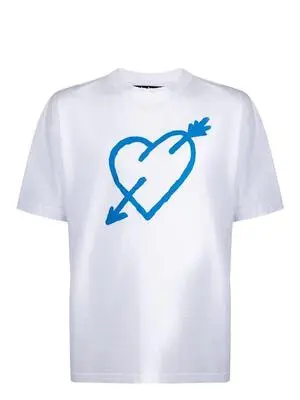 Palm Angels Arrow Heart T-shirt - White