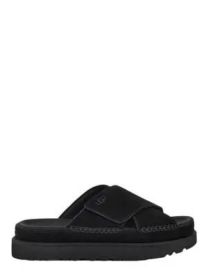 UGG Goldenstar Cross Slide - Black