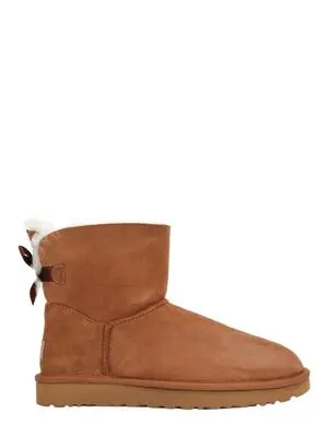 UGG Mini Bailey Bow Ii Boots - Chestnut