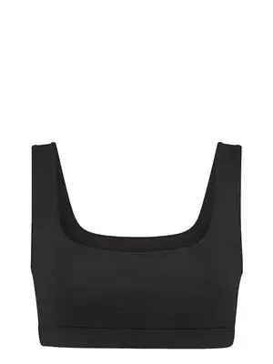SKIMS Swim Tank Bikini Top - Onyx