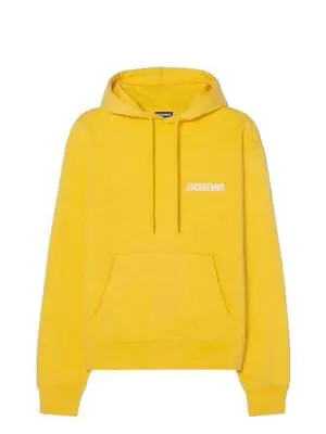 Jacquemus Le Sweatshirt Hooded Sweatshirt - Yellow