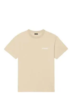 Jacquemus Le T-shirt Logo T-shirt - Beige