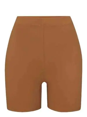 SKIMS Swim Mid Waist Short - Almond