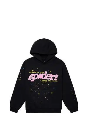 SP5DER P*nk V2 Hoodie - Black