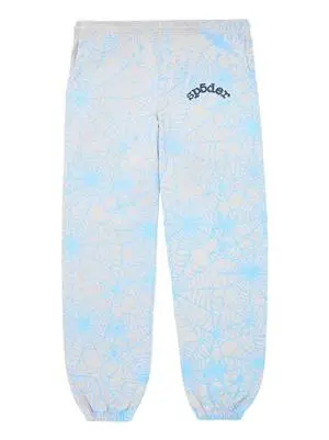 SP5DER Aop Web Sweatpants - Heather Grey
