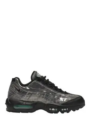 Nike Air Max 95 Footprint Sneakers - Black/aurora Green