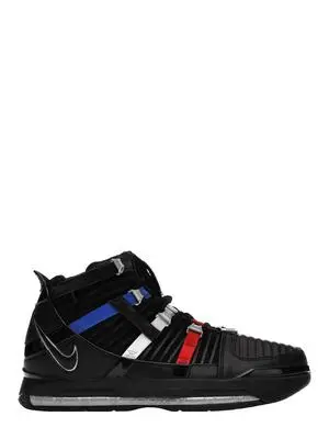 Nike Lebron 3 Bbz 2022 Sneakers - Black/metallic Silver/university Red
