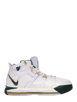 Nike Lebron 3 Svsm Home Sneakers - White/metallic Gold Dust