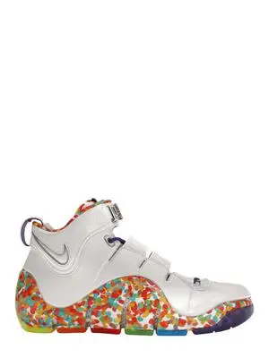 Nike Lebron 4 Fruity Pebbles Sneakers - White/true Red/mean Green