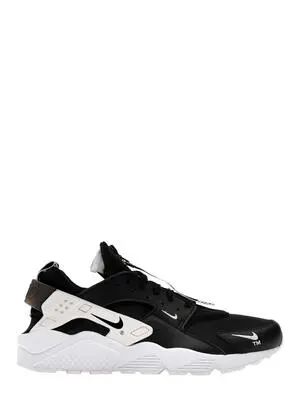 Nike Air Huarache Run Zip Sneakers Black/white