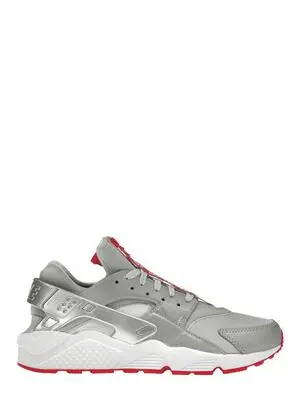 Nike Air Huarache Run Zip Shoe Palace 25th Anniversary - Metallic Silver/white/university Red
