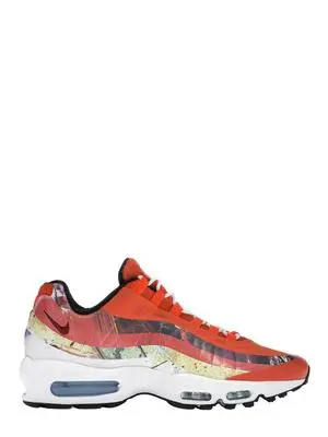 Nike Air Max 95 Dave White Fox Sneakers - Cayenne/team Maroon/neutral Grey