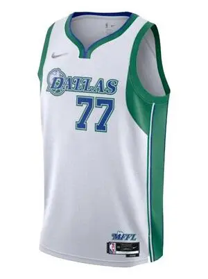 Nike Dallas Mavericks City Edition Jersey - White