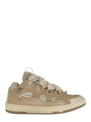 LANVIN Curb Sneakers Ecru