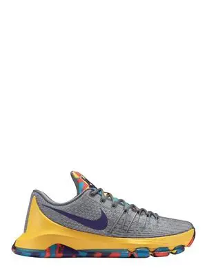 Nike Kd 8 Prince George Sneakers - Wolf Grey/court Purple/cool Grey