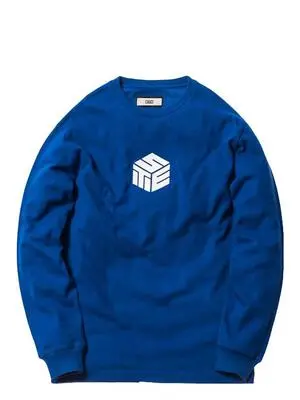 Kith 3d Set Long Sleeve Tee Shirt - Blue