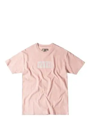 Kith Classic Logo Tee Shirt - Light Pink