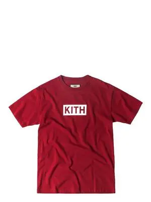 Kith Classic Logo Tee Shirt - Red